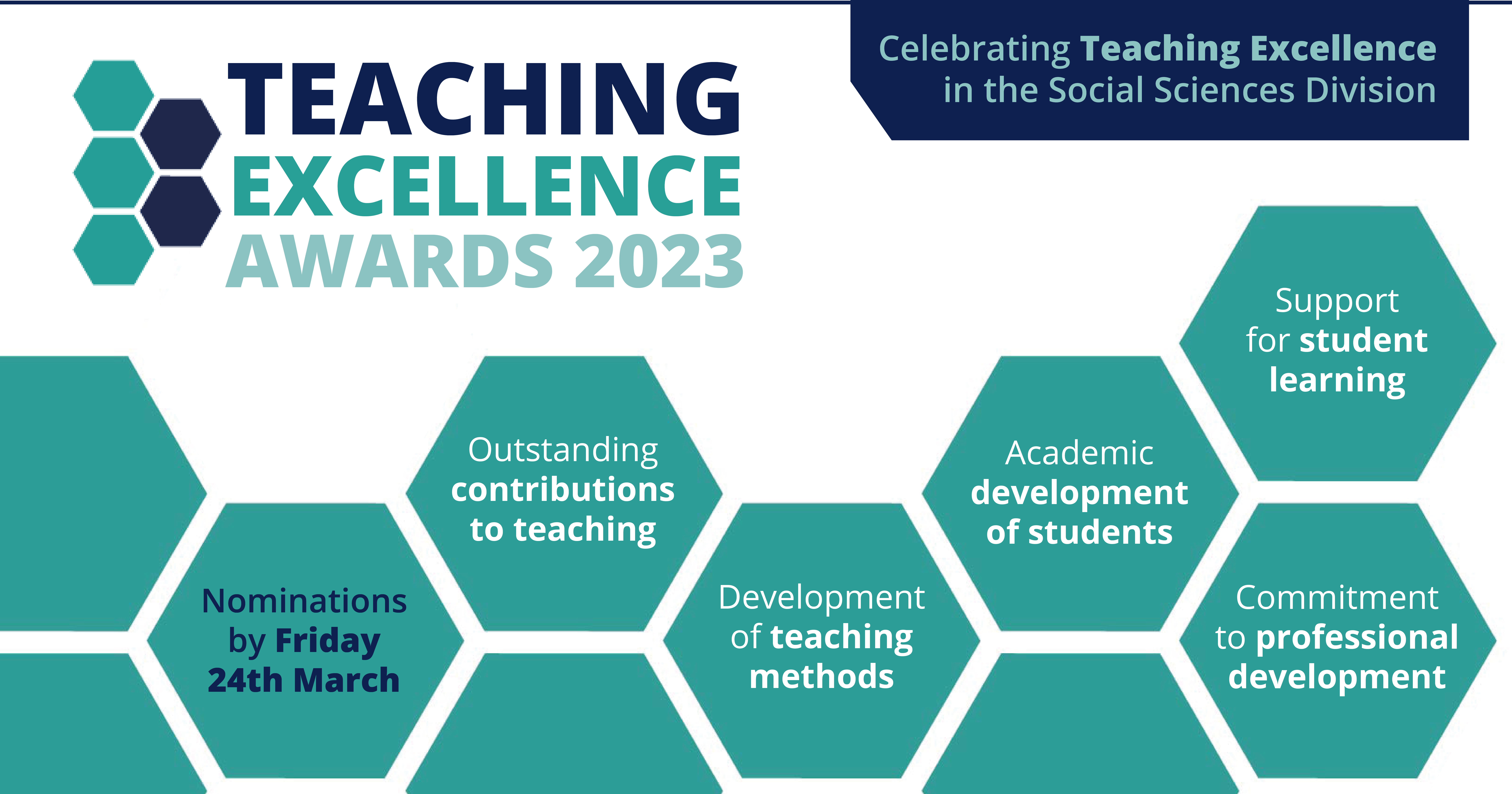 Nominations for Teaching Excellence Awards 2023 are now open | Social ...